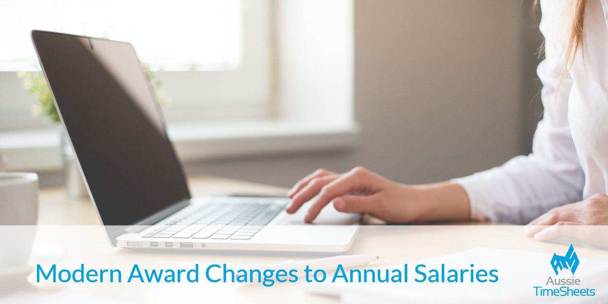 2020 Modern Award Changes to Salary Employees - Aussie Time Sheets