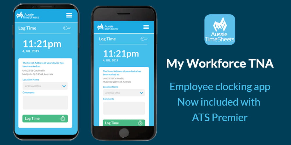 Mobile Clocking Solutions with ATS Premier - Aussie Time Sheets